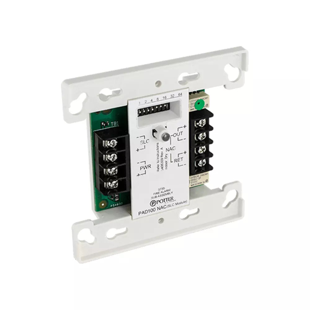 Potter PAD 100-DIM Dual Input Module - Industrial Fire Protection